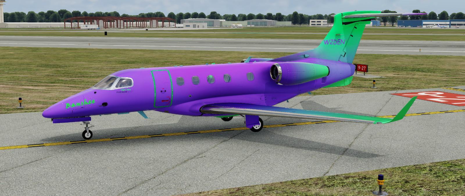 Banshee ... Phenom 300 - Repaint-Presentation - Finished paints only ...