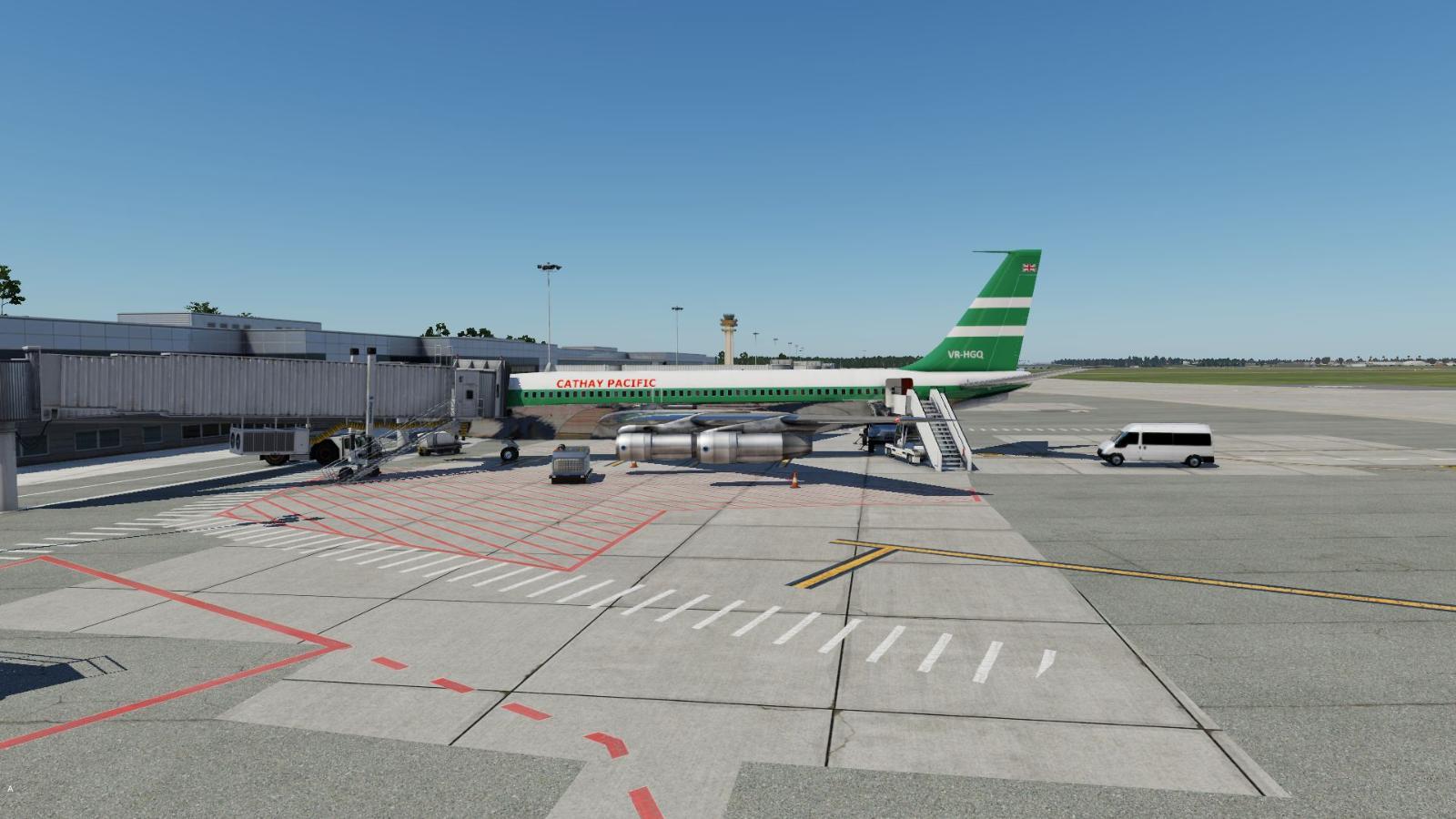 Boeing 707 - Cathay Pacific - Shensee B720XP12 - Aircraft Skins ...