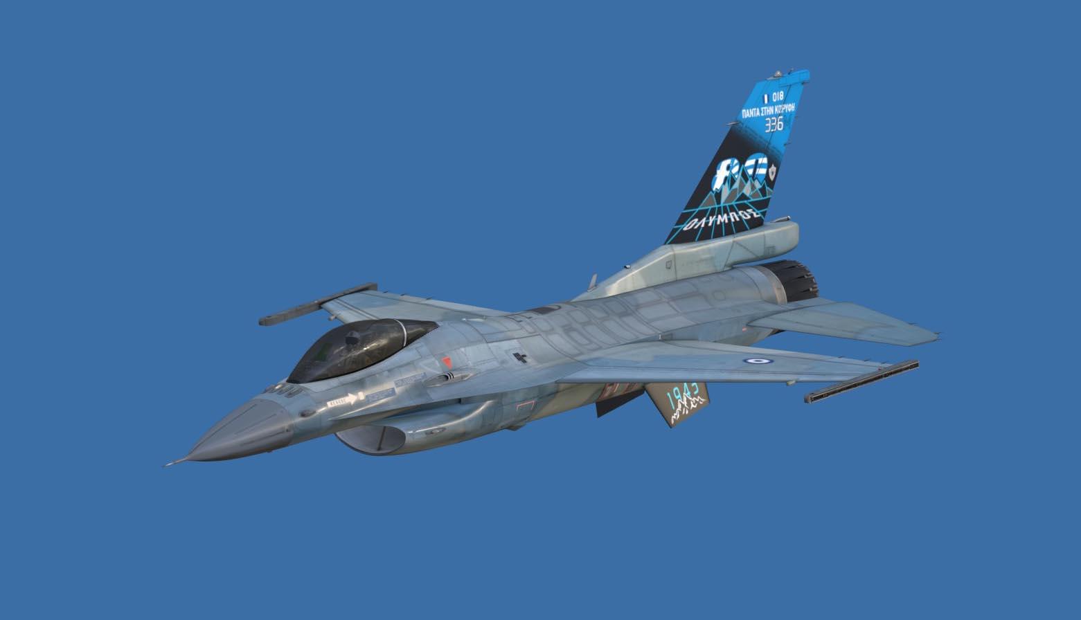 DeltaWing Simulations F-16C Block 52+ Hellenic Air Force 336 Squadron ...