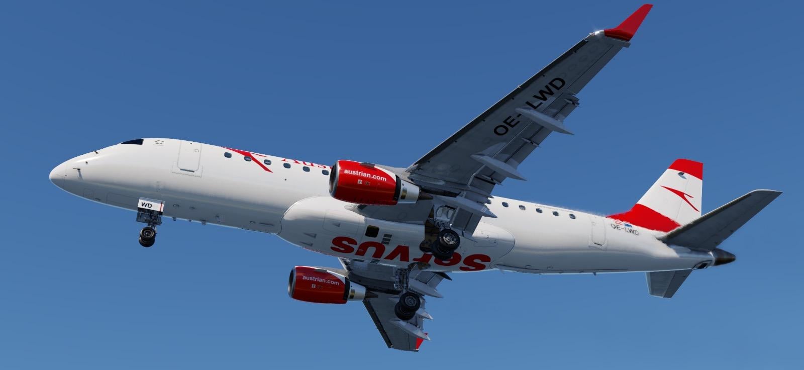 Austrian Old Livery for E-Jets Family by X-Crafts - E-Jets Family by X ...