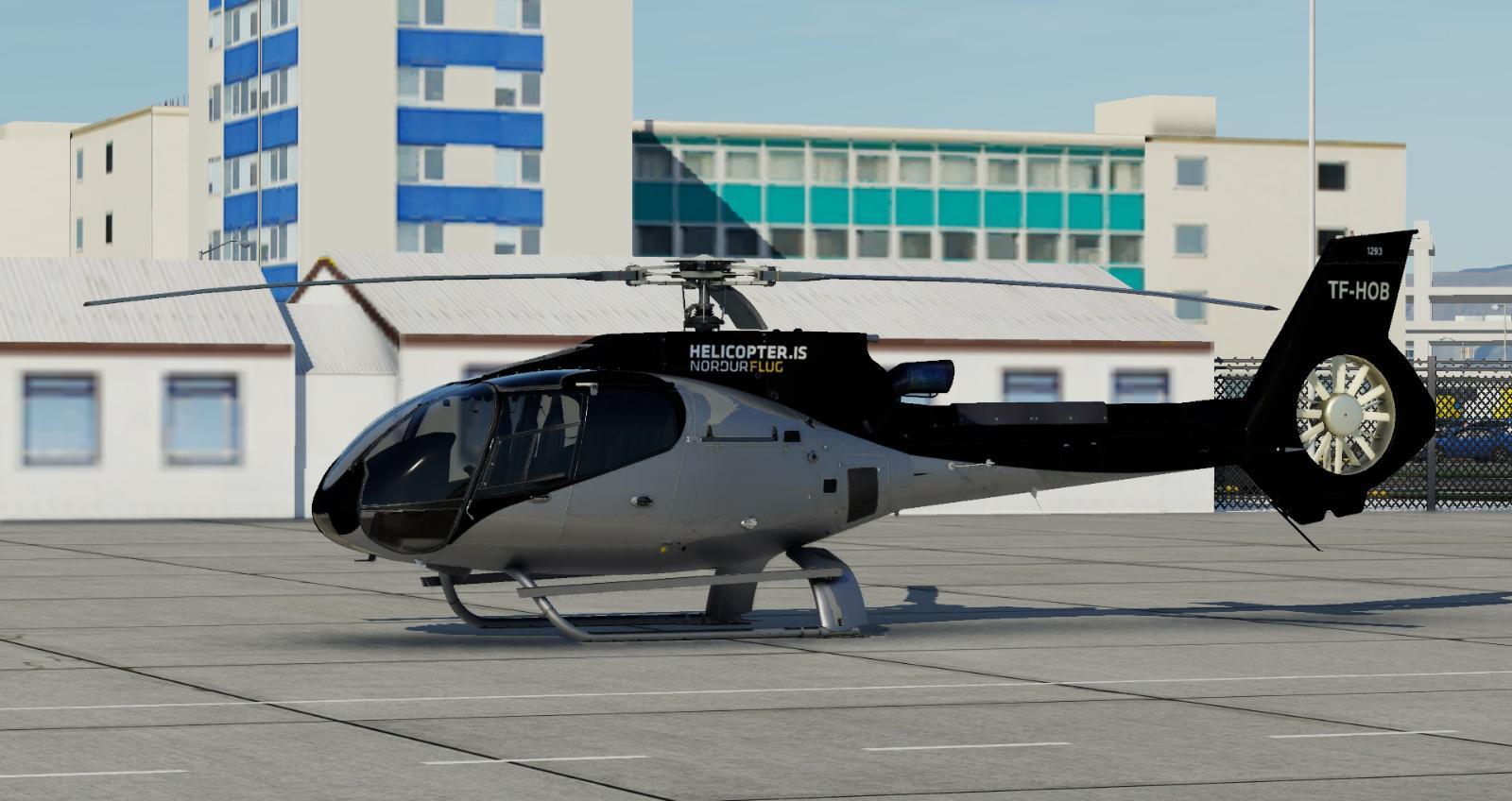 Nordurflug livery for EC130 by HSF - Aircraft Skins - Liveries - X ...