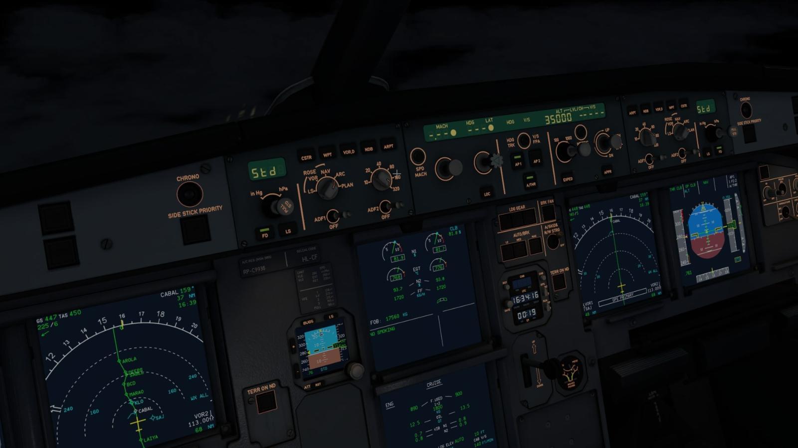 Glareshield Light Inoperative - Airbus A321 - X-Plane.Org Forum