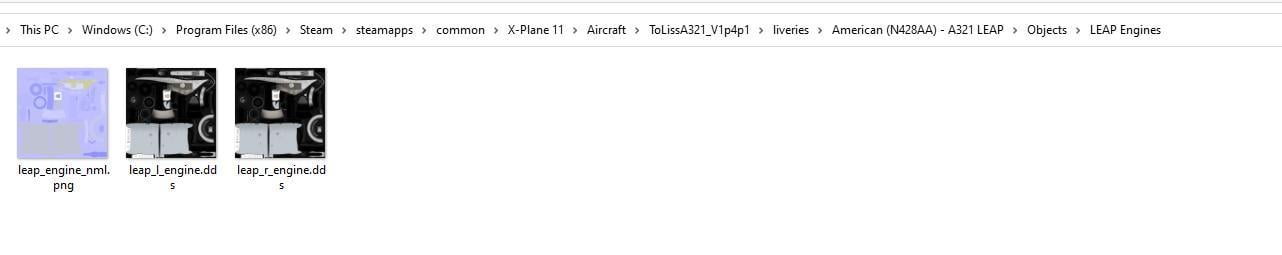Engine texture failure - Airbus A321 - X-Plane.Org Forum