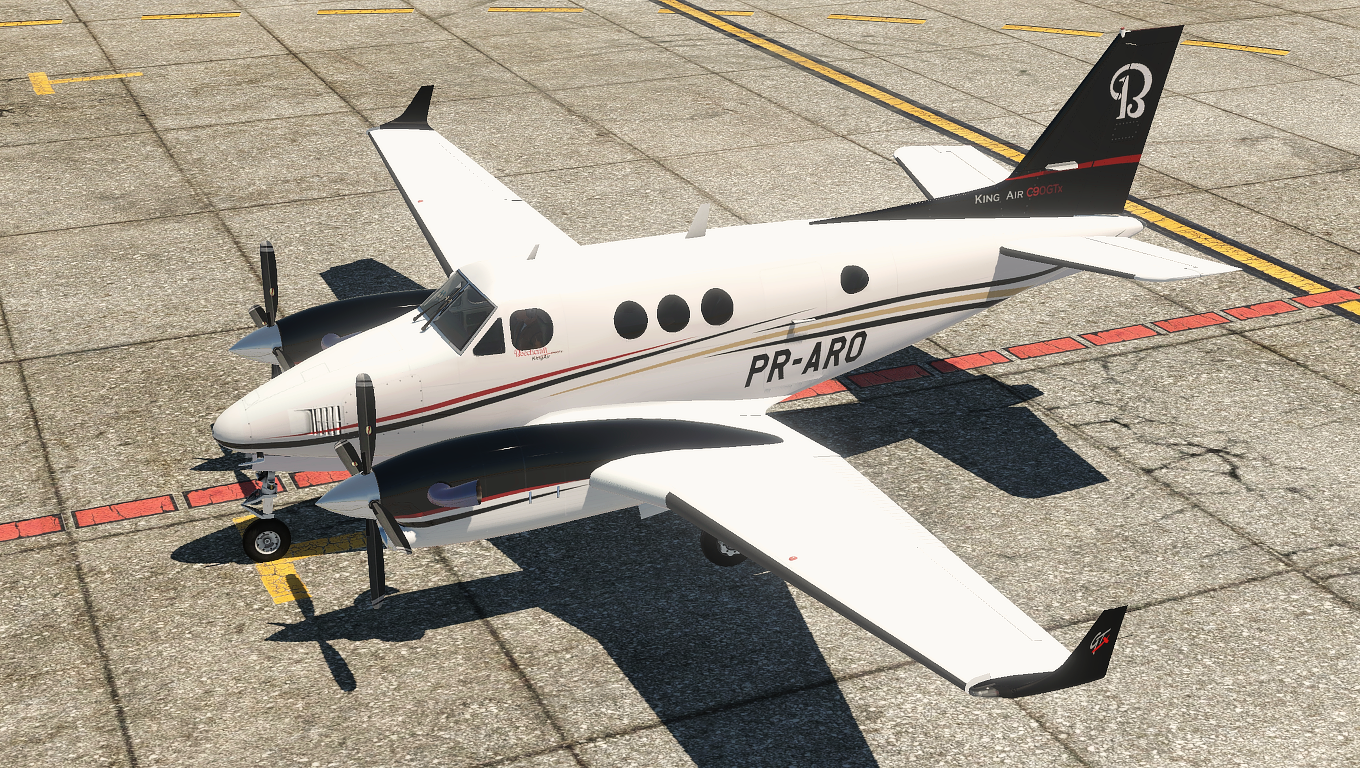 Beechcraft KingAir C90B "JongePionier" PR-ARO - Aircraft Skins ...