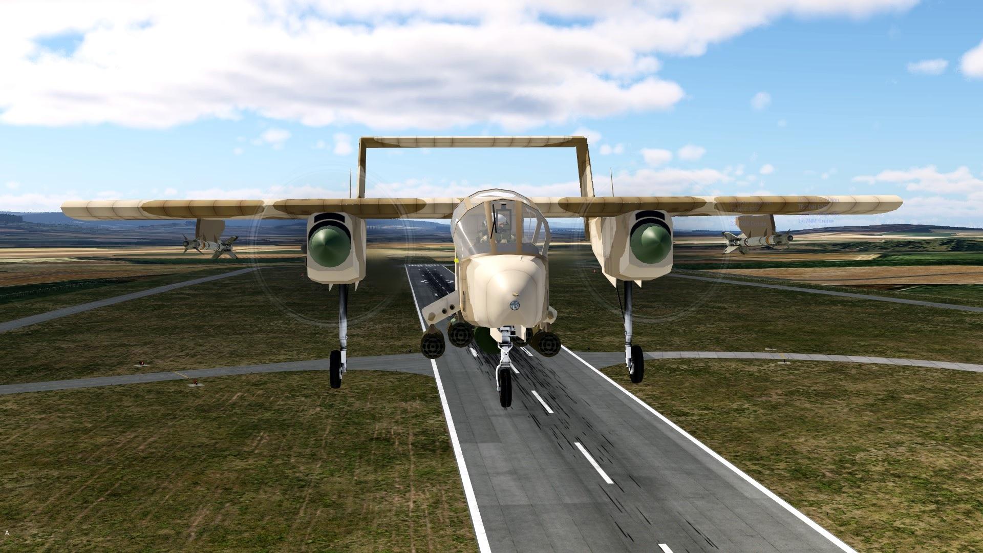 North American Rockwell OV-10A Bronco - Military Aircraft XP12 - X ...