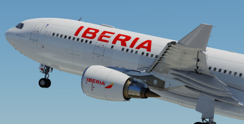 Iberia EC-MSY "SANTO DOMINGO" For X-Works A330-200 - Aircraft Skins ...