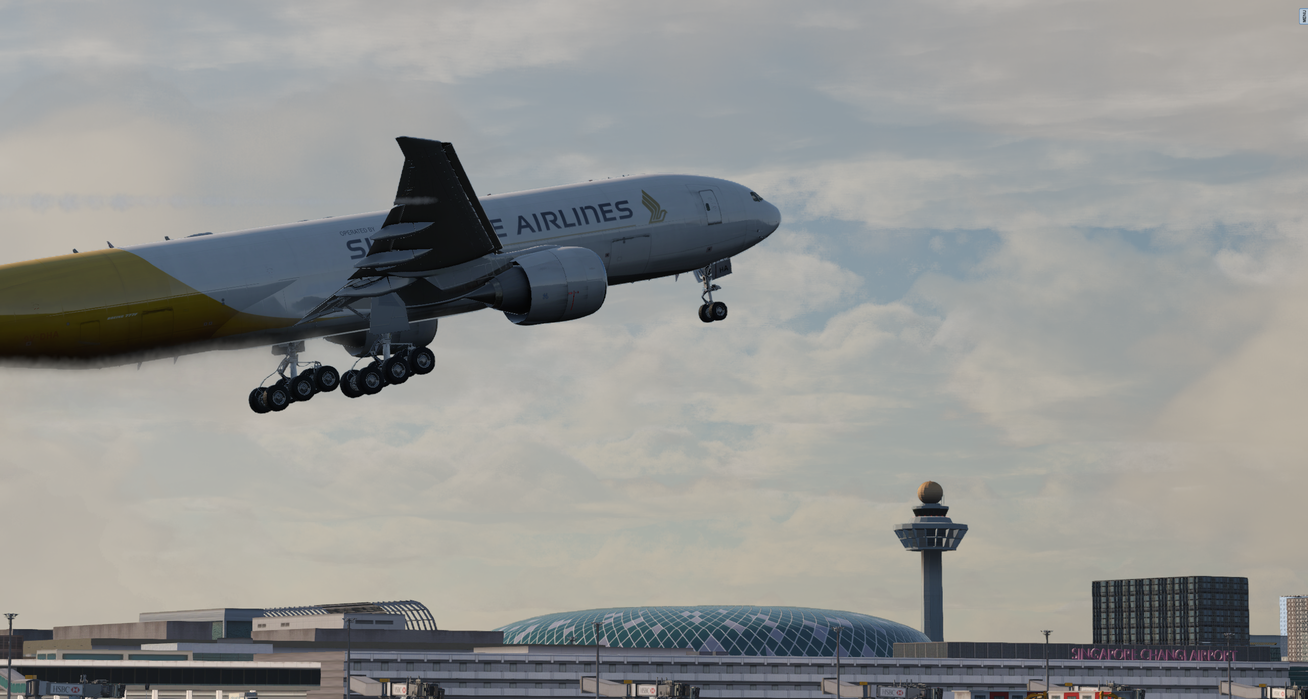 Flight Factor B777F Singapore Airlines DHL 9V-DHA XP11 / XP12 ...