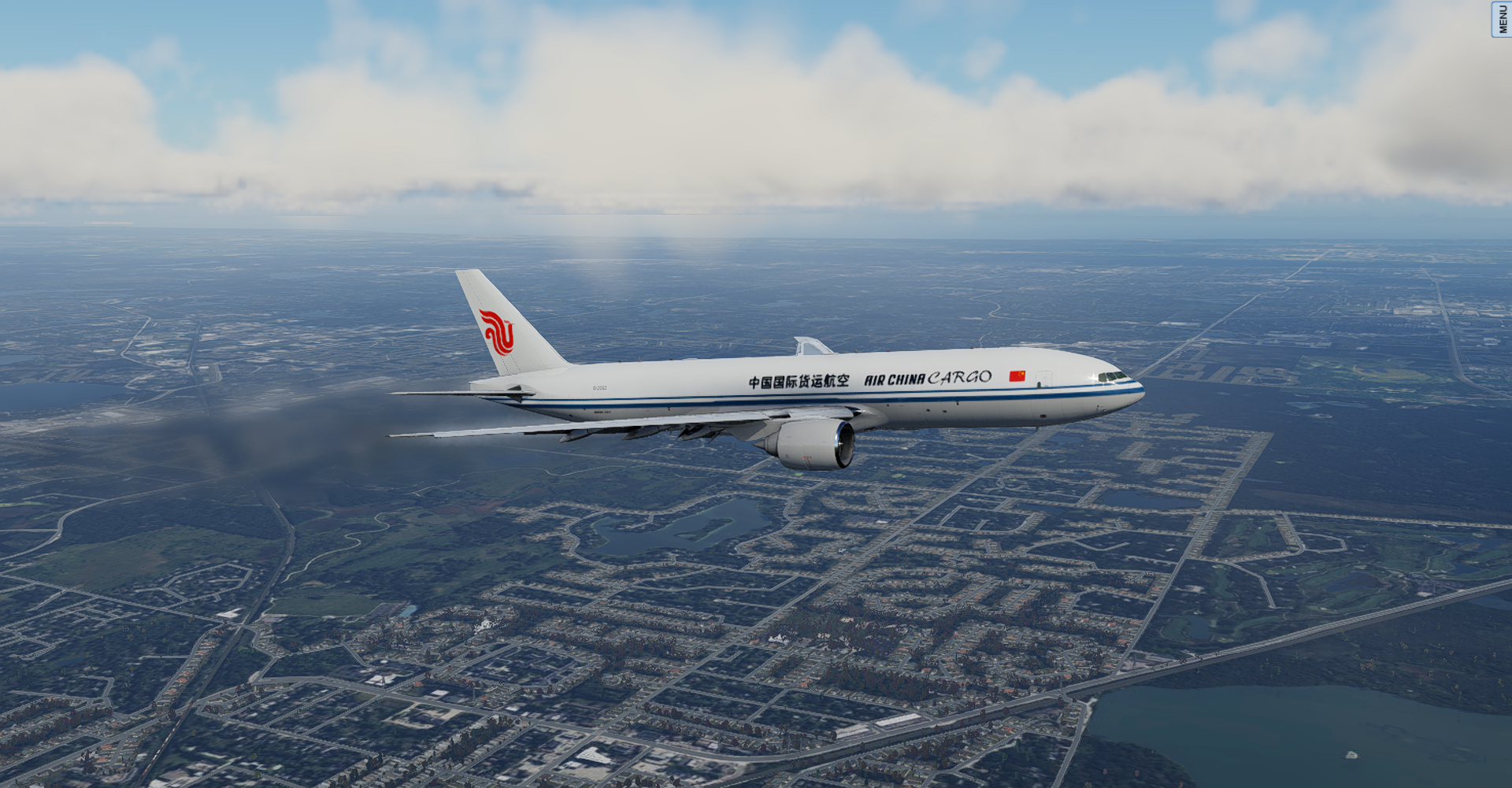 Air China Cargo (CAO) B777LRF FlightFactor 777-F Flag Carrier Livery ...