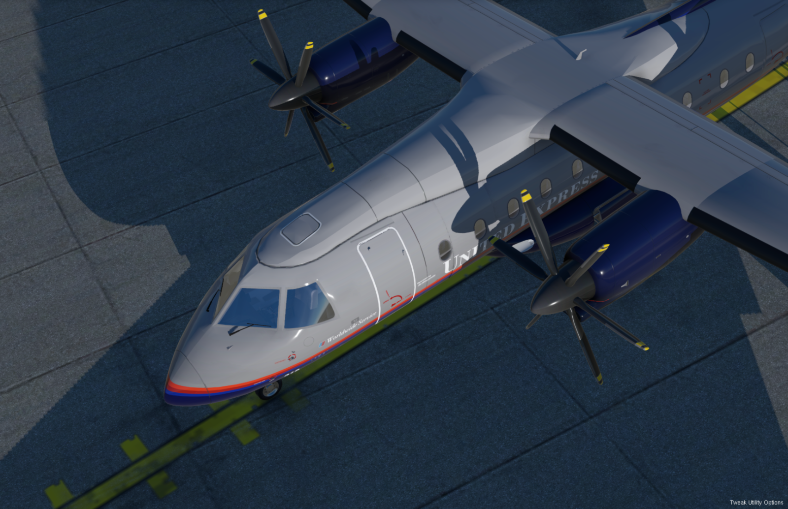 MG Dornier Do-328 United Express by Air Wisconsin - Aircraft Skins ...