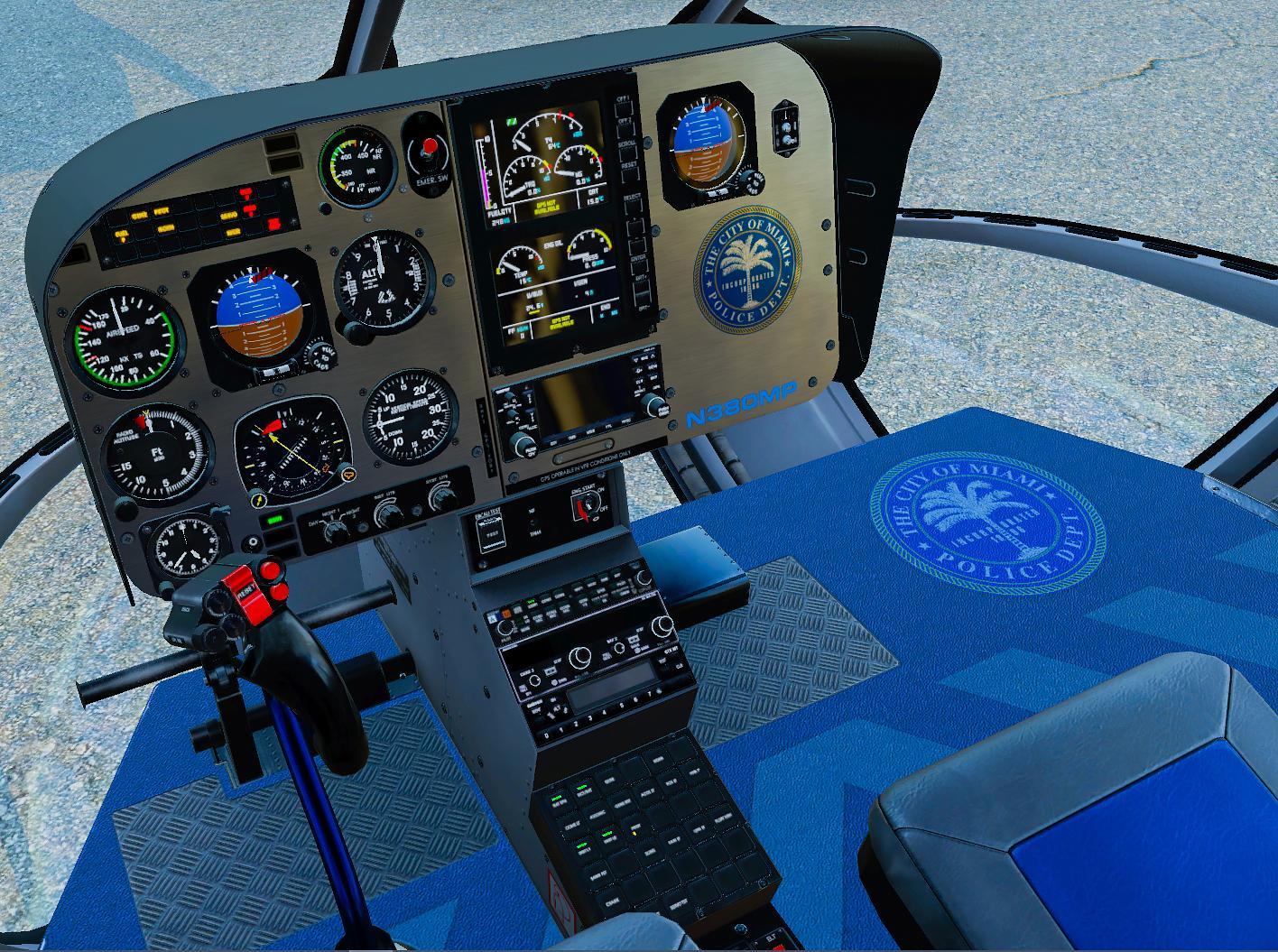 HSF EC130 B4 City Of Miami Police Helicopter Livery N380MP - Aircraft ...