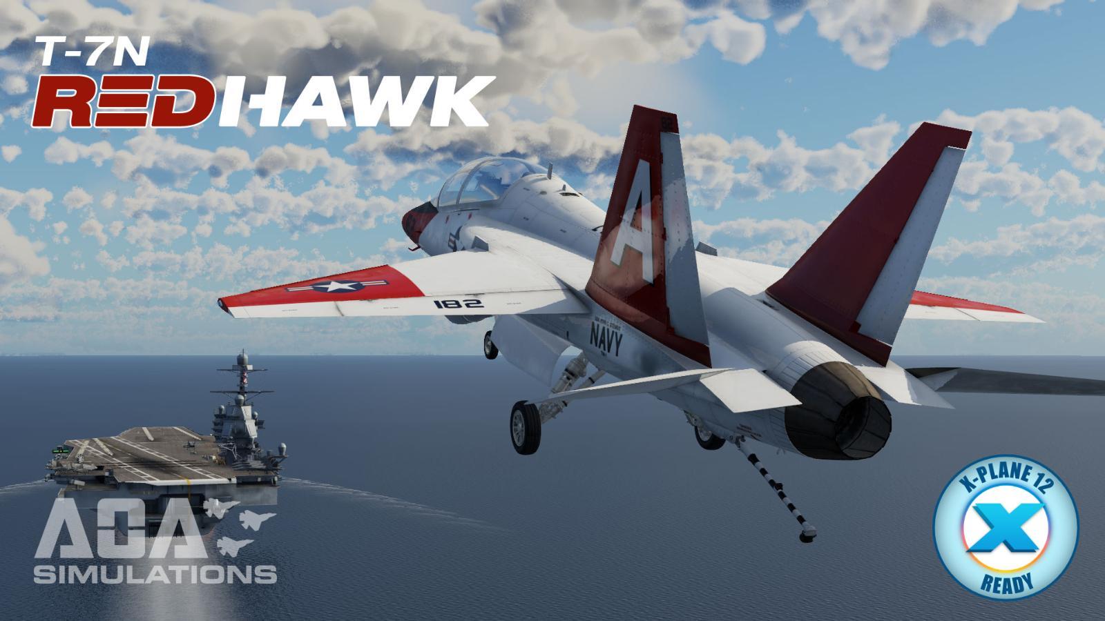 New X-Plane 12 T-7A Red Hawk is in the store now. - T-7A Red Hawk - X ...