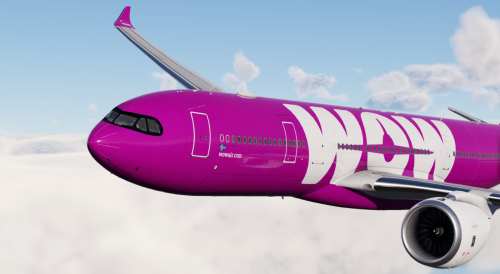 X-Works A330-900 WOW Air (TF-BIG) - Aircraft Skins - Liveries - X-Plane ...