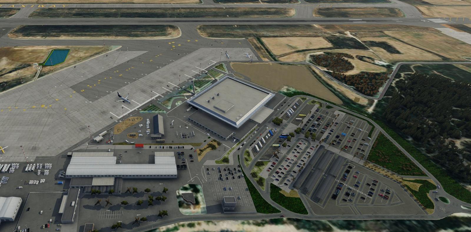 Pafos (Paphos) International Airport LCPH for XP12 - Scenery Packages ...