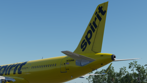 Spirit Airlines Liveries for the A321 Neo by Toliss (Carda Mod textures ...