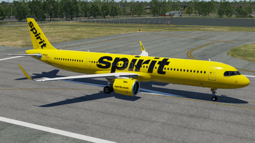 Spirit Airlines Liveries for the A321 Neo by Toliss (Carda Mod textures ...