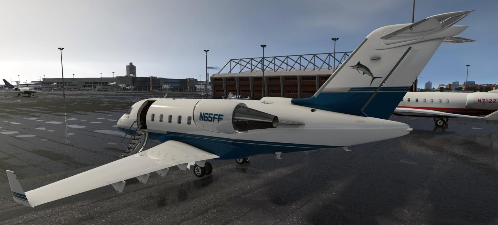 N65FF / Marlin - Hot Start Challenger 650 - Aircraft Skins - Liveries ...