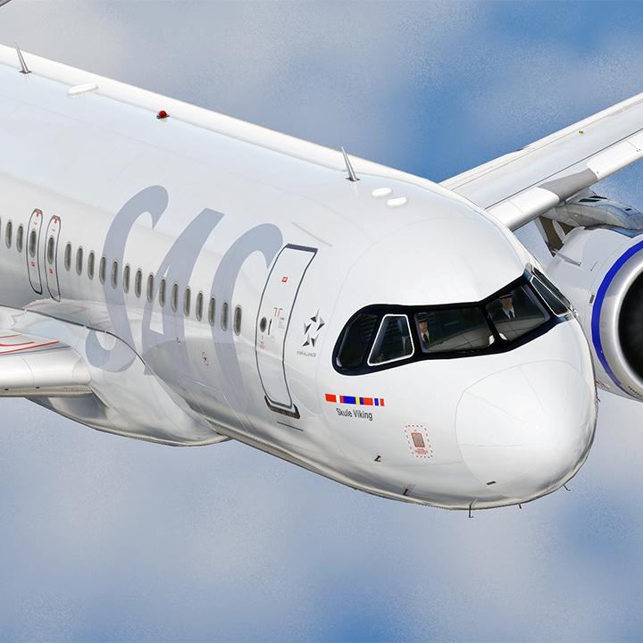 Toliss A320neo SAS Scandinavian and SAS Connect PACK - UHD 8K & 4K ...