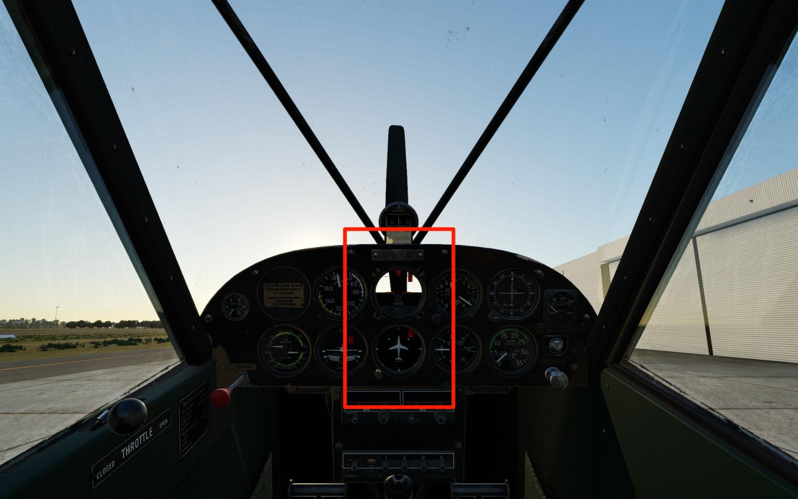 Instrument cards gone missing - REP PA18 Super Cub XP12 LR - X-Plane ...