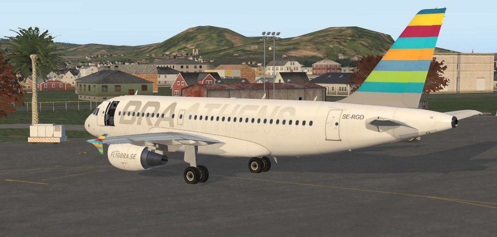 Braathens International Airways A319 - Toliss A319 - X-Plane.Org Forum