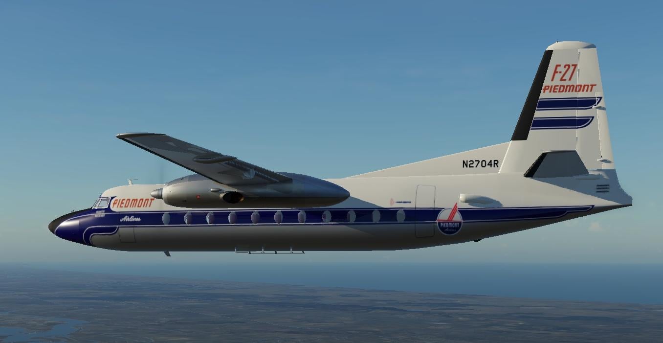 Fokker F27 Friendship / Fairchild Hiller FH-227 Project - Airliners ...