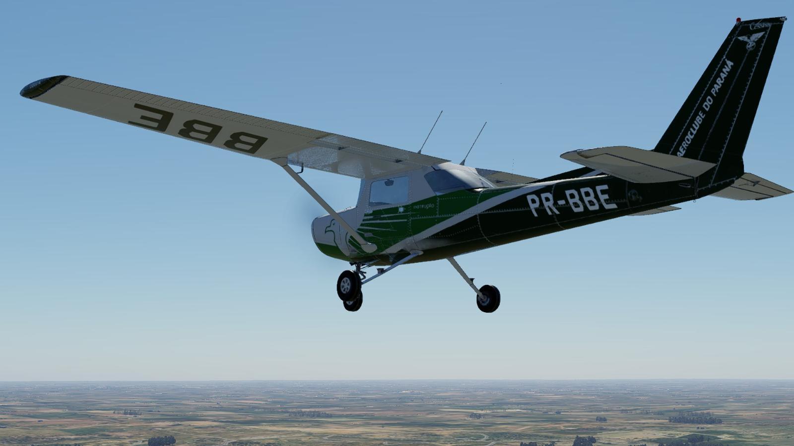 ZL Simulation: Cessna 152 Aeroclube Do Parana Flight School TRIPLE ...