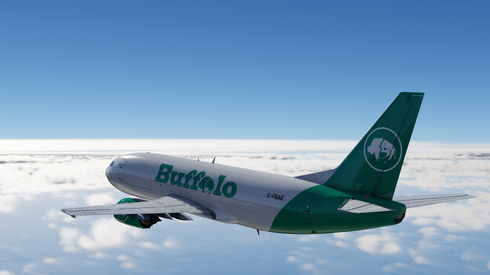 Buffalo Airways C-FBAE - IXEG 737 Classic (Plus) - Aircraft Skins ...