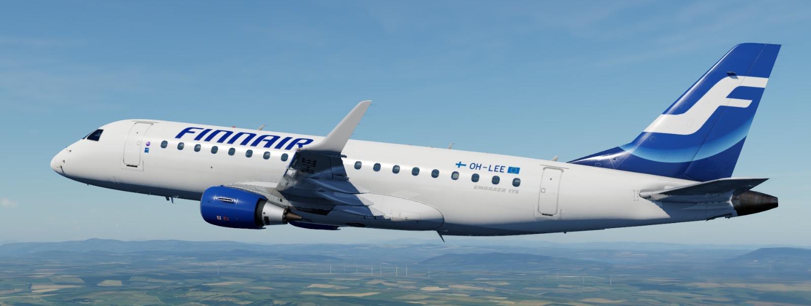 Finnair 2000s Livery for E-Jets Family by X-Crafts - E-Jets Family by X ...
