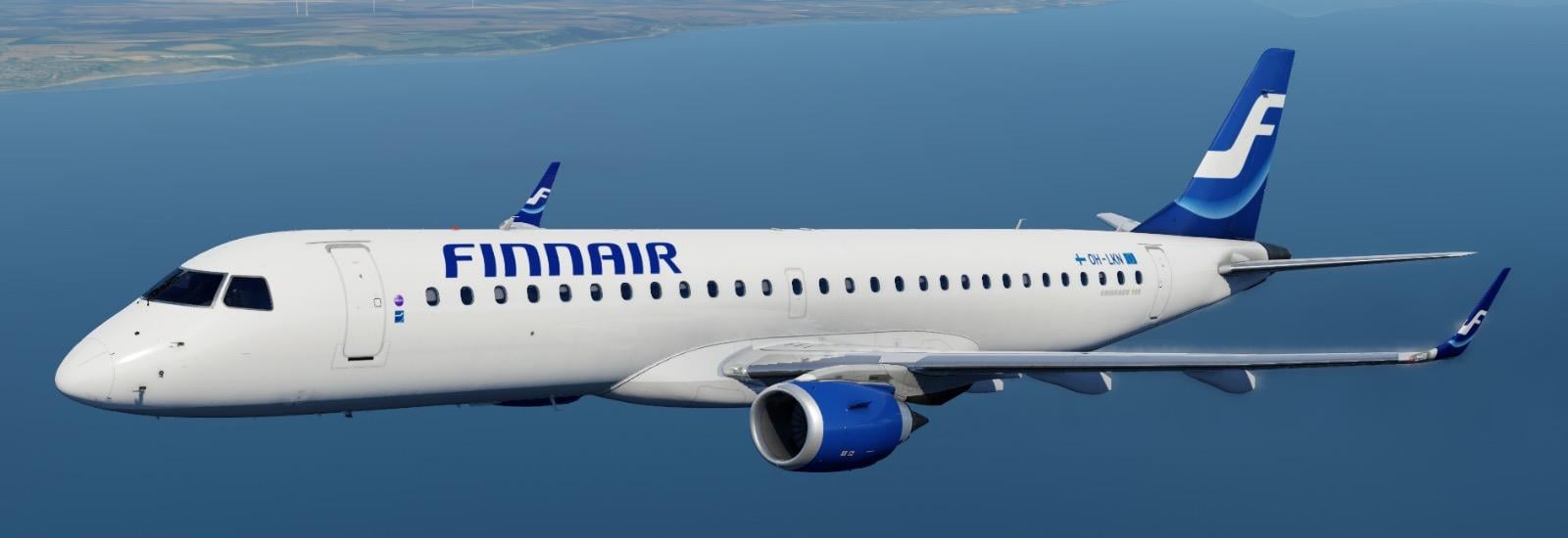 Finnair 2000s Livery for E-Jets Family by X-Crafts - E-Jets Family by X ...