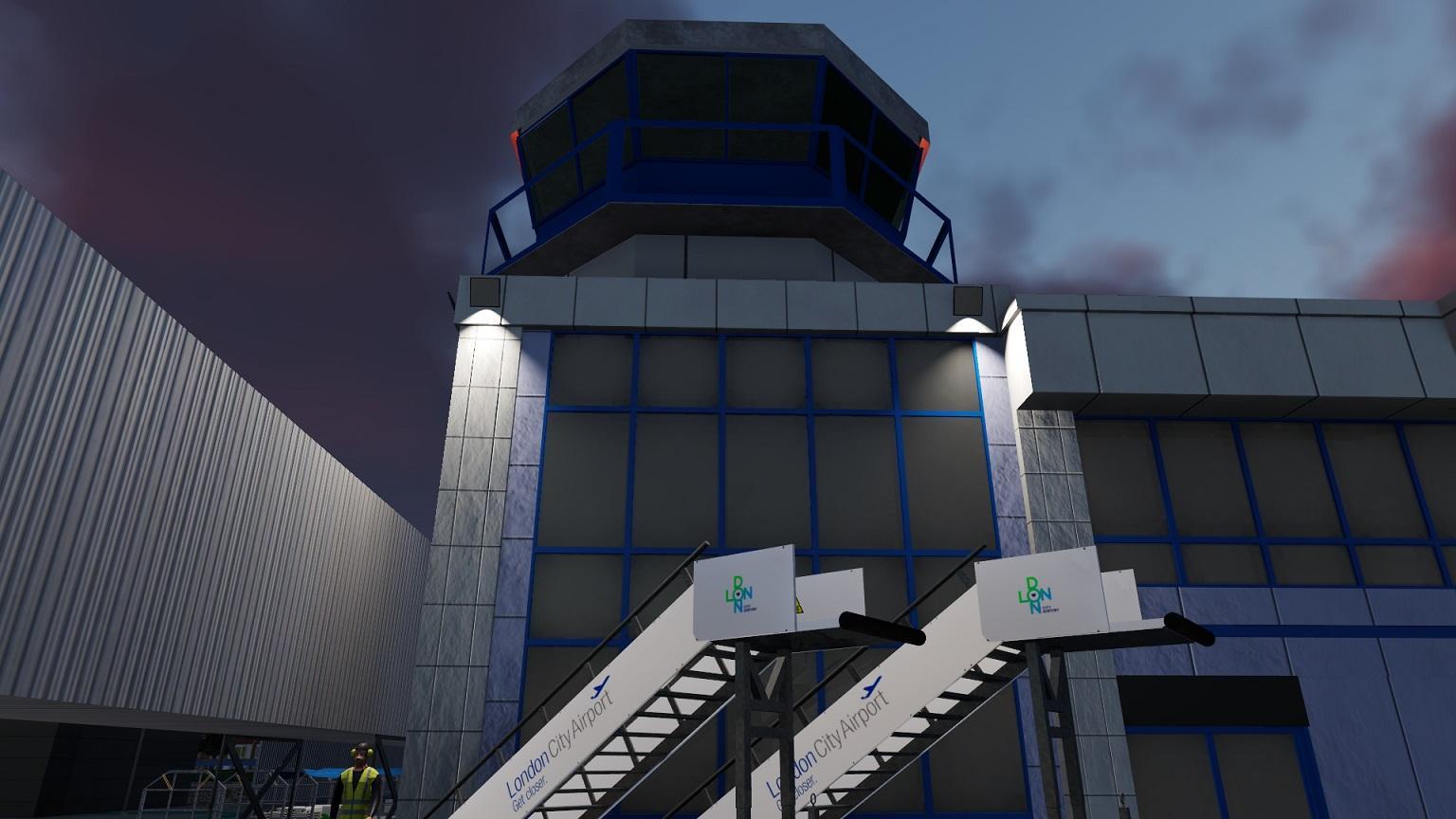EGLC / LCY - London City Airport by AeroX Simulations - X-Plane 12 ...