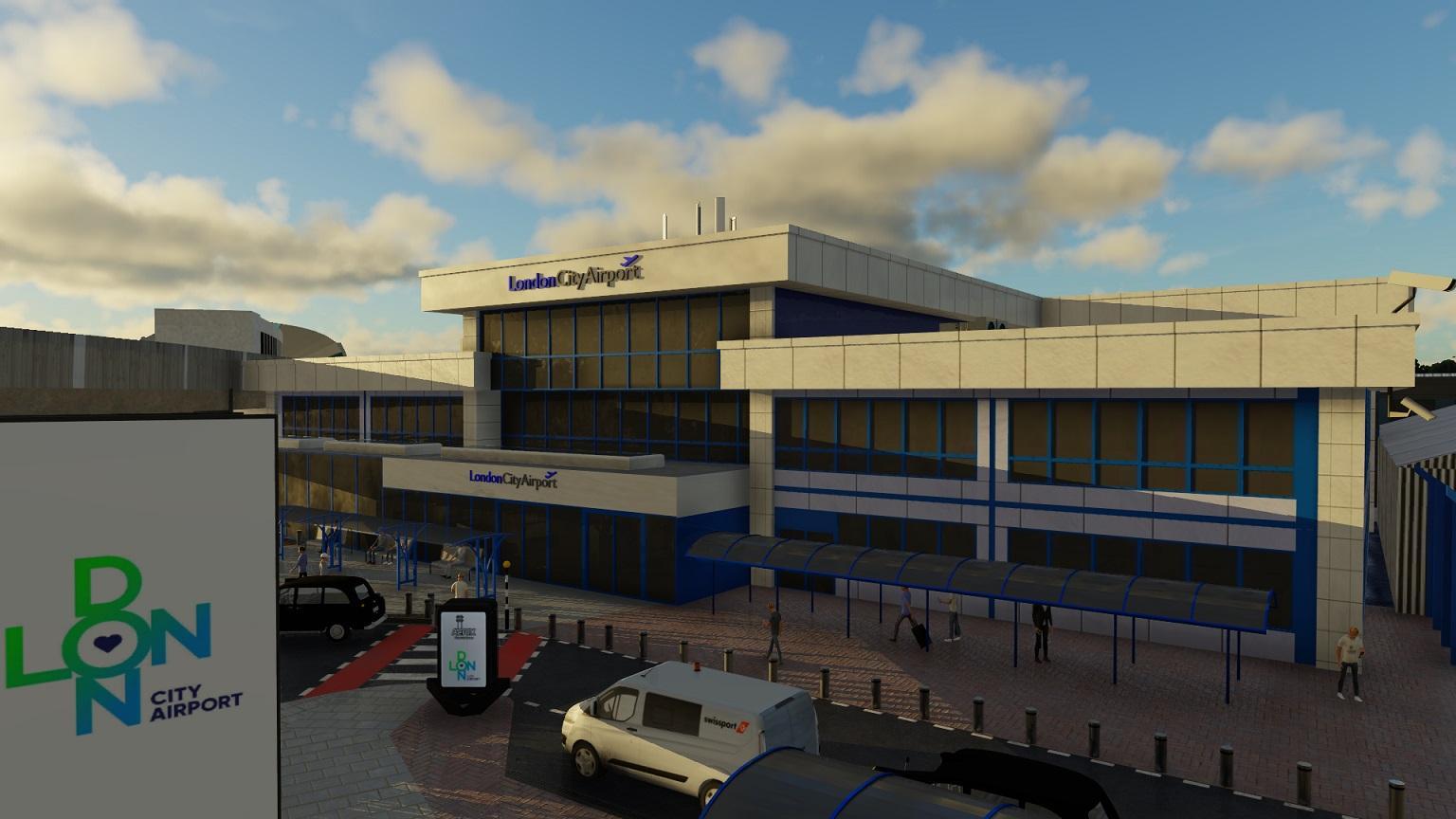 EGLC / LCY - London City Airport by AeroX Simulations - X-Plane 12 ...