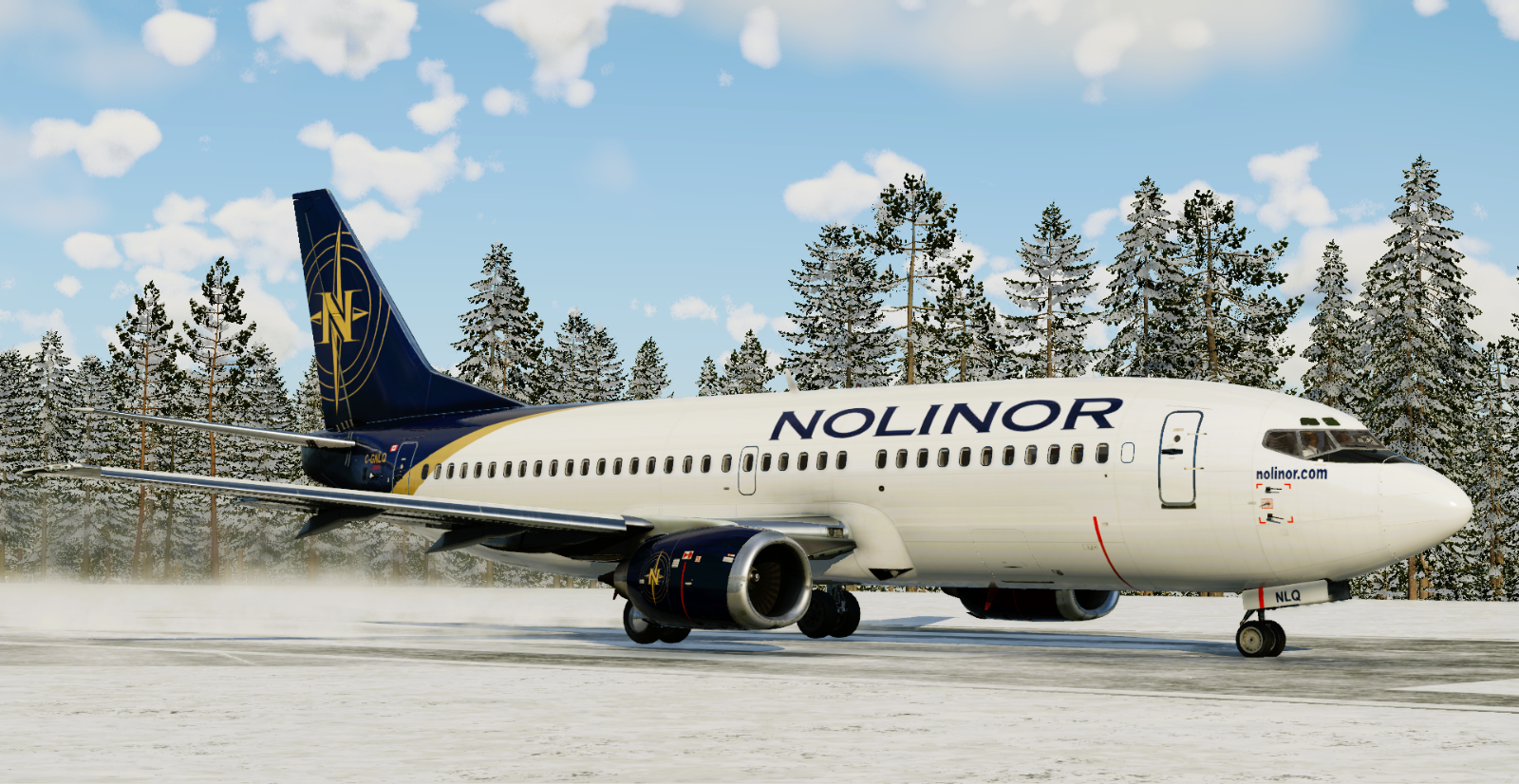 IXEG Boeing 737-300 Classic Plus - Nolinor Aviation C-GNLQ (Combi ...