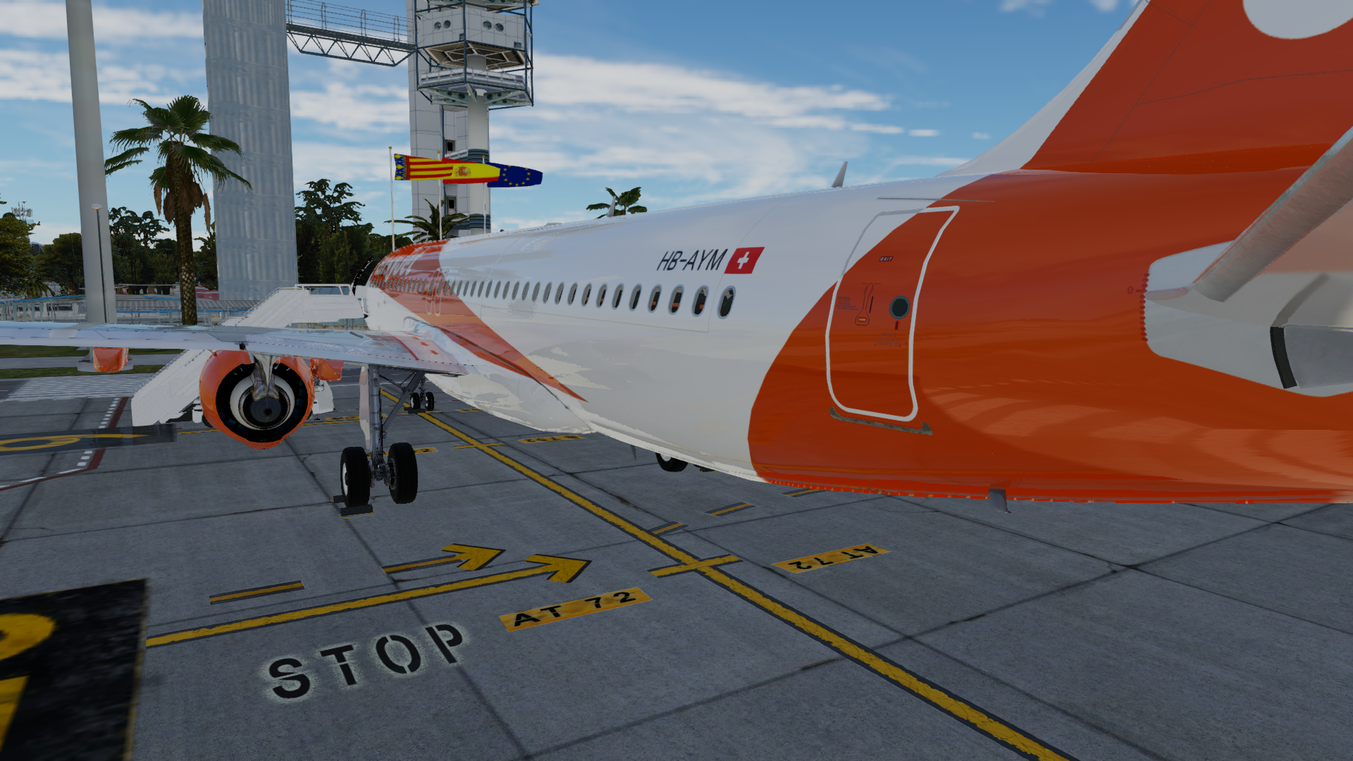Toliss A32N - Easyjet Europe [OE-LSJ], Easyjet Switzerland [HB-AYM] and ...