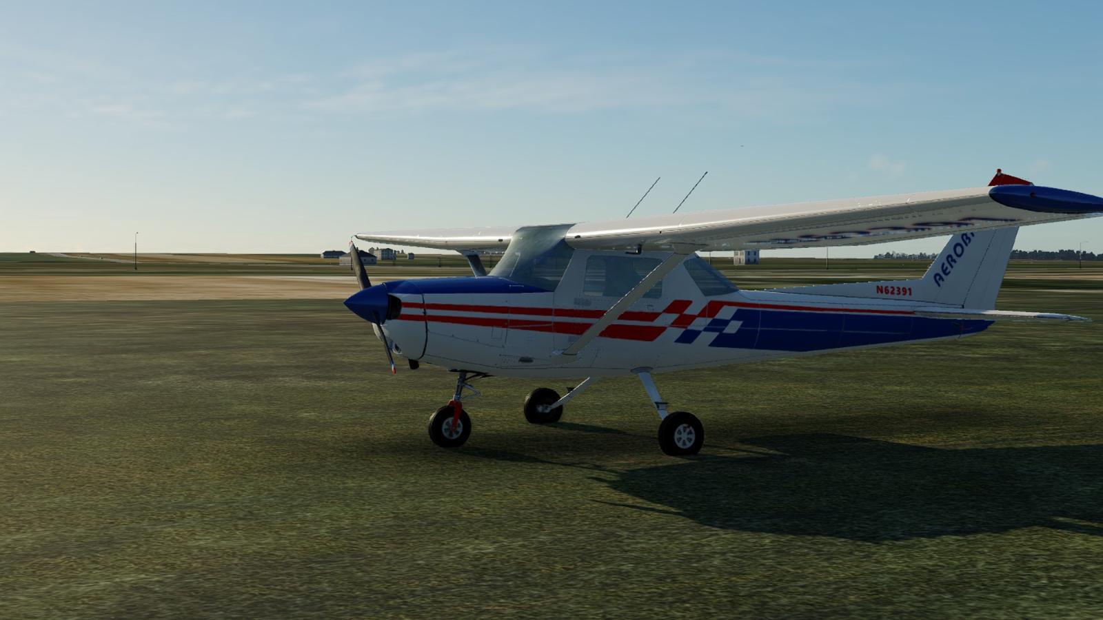ZL Simulation: Cessna 152 Aerobat N62391 w/ overhauled textures and ...