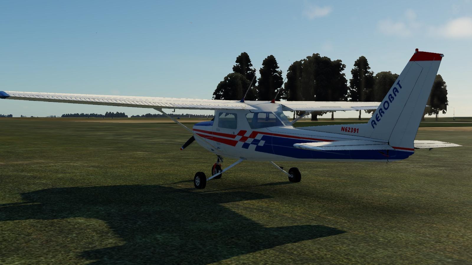 ZL Simulation: Cessna 152 Aerobat N62391 w/ overhauled textures and ...