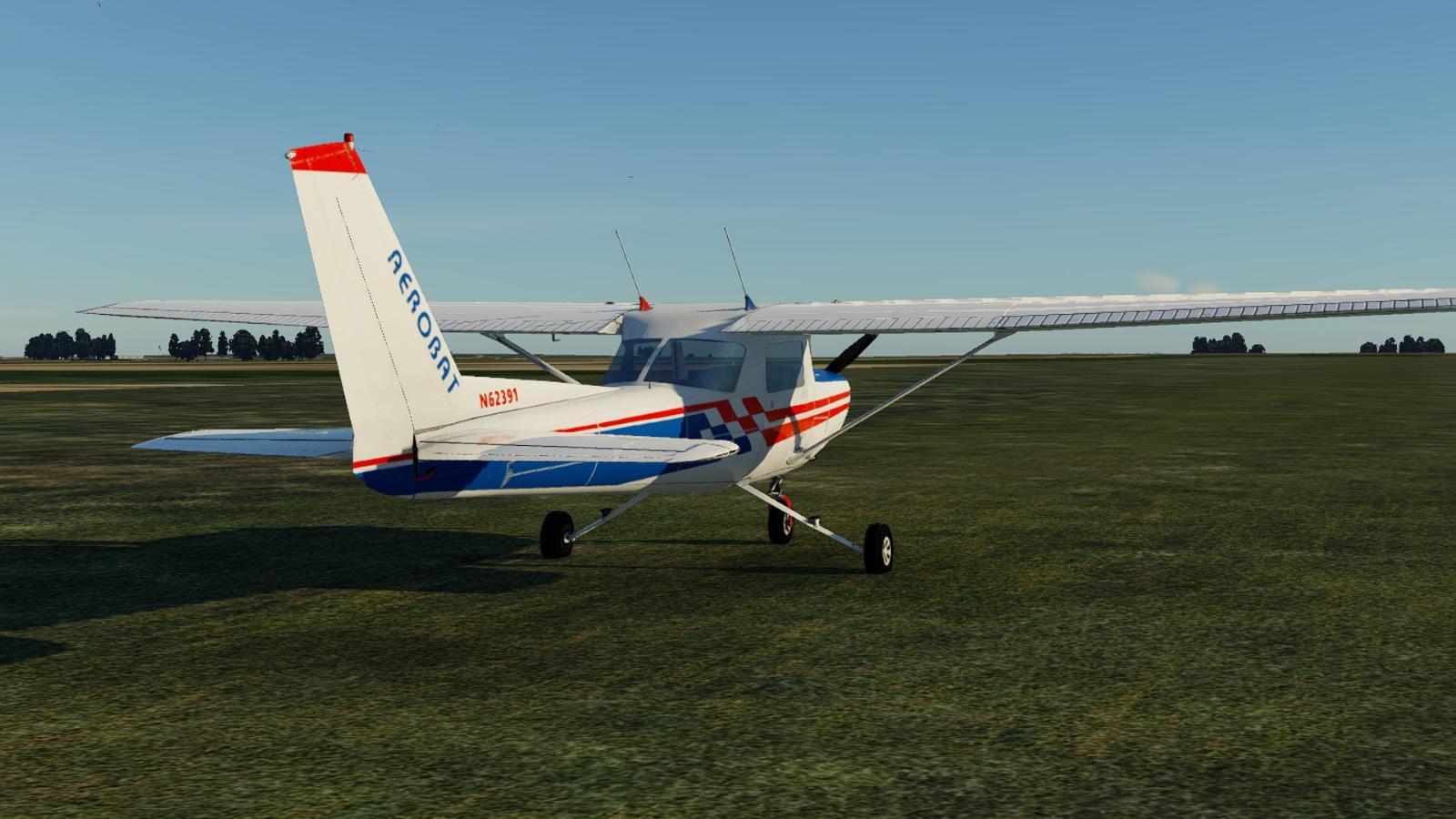 ZL Simulation: Cessna 152 Aerobat N62391 w/ overhauled textures and ...