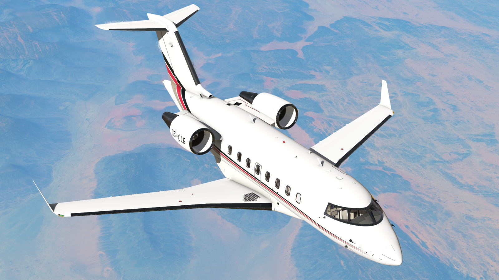 Hot Start Challenger 650 NetJets Europe Livery - Aircraft Skins ...