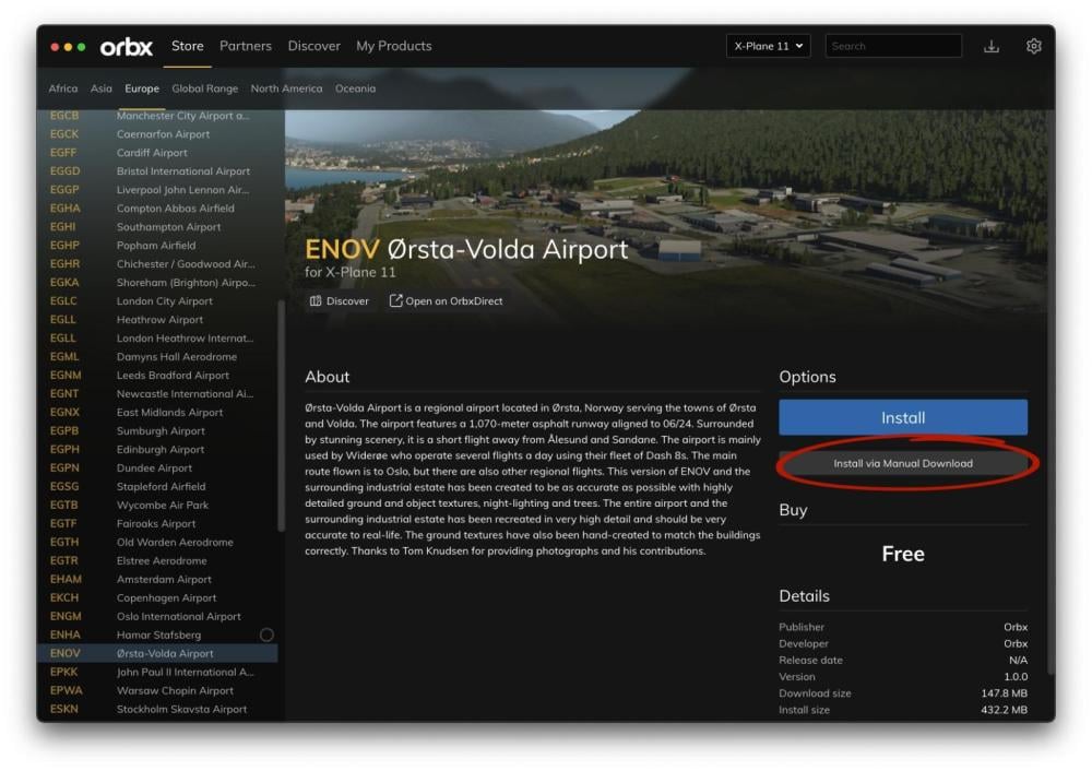 Orbx Direct vs Org Store - XP12 Scenery - X-Plane.Org Forum