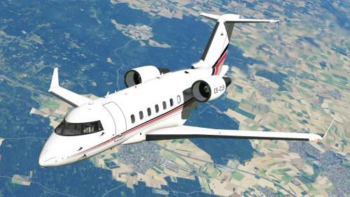 Hot Start Challenger 650 NetJets Europe Livery - Aircraft Skins ...