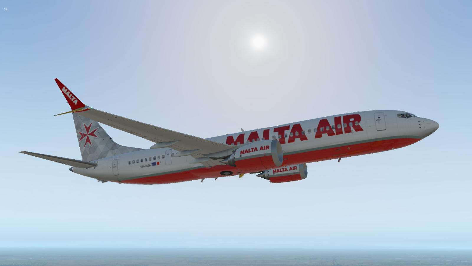 Malta air 737 8200 9H-VUA - Aircraft Skins - Liveries - X-Plane.Org Forum