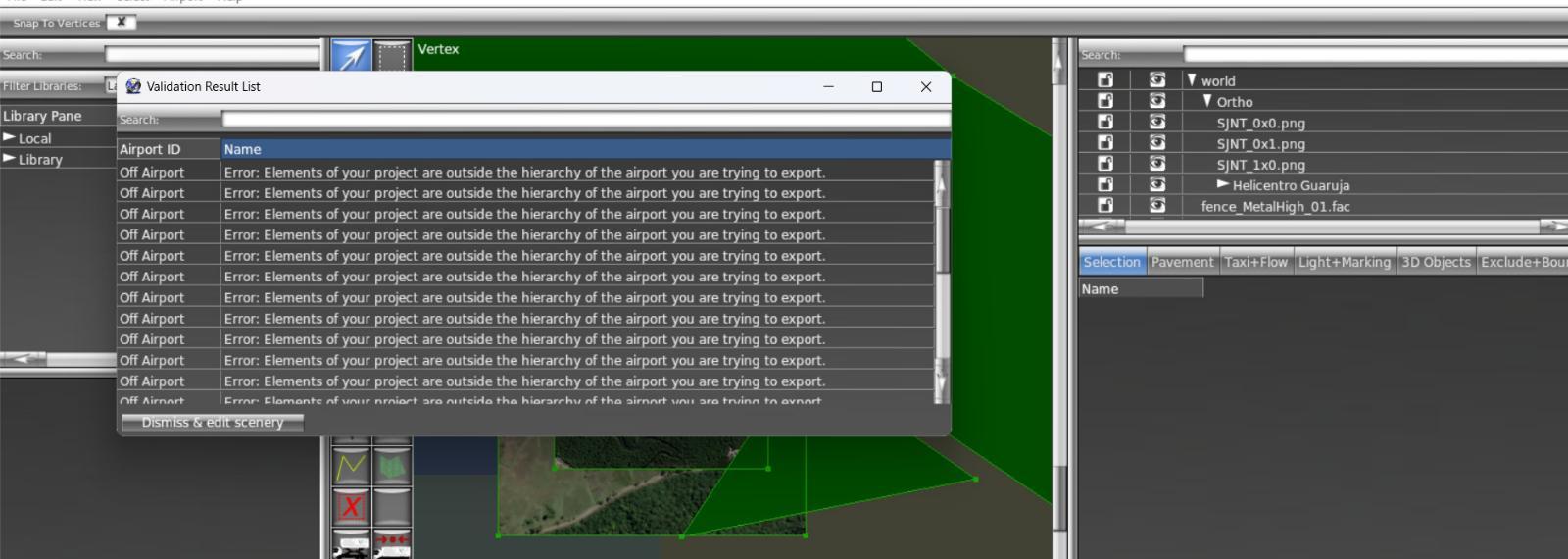 Black vision when zoom in XP11 WED - Scenery Development Forum - X ...