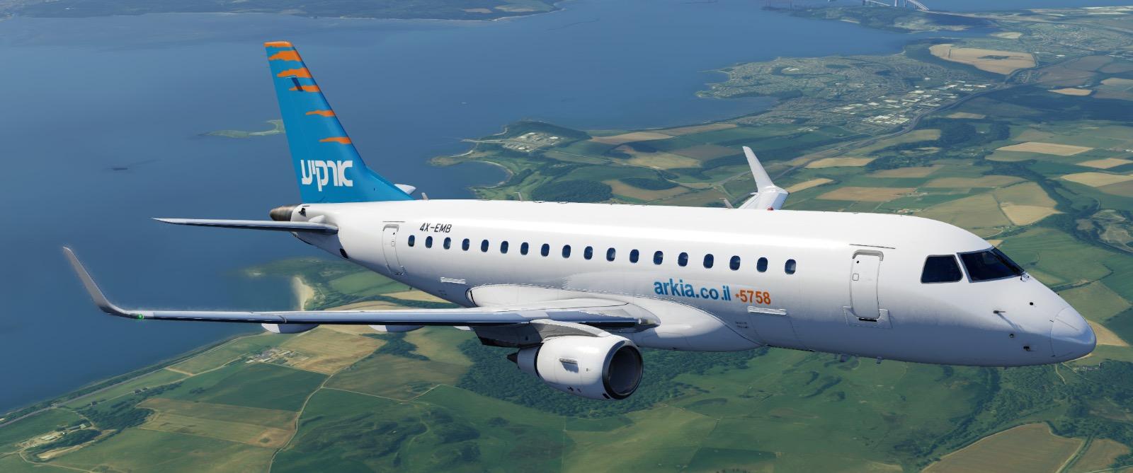 Arkia Old Livery for E-Jets Family by X-Crafts - E-Jets Family by X ...