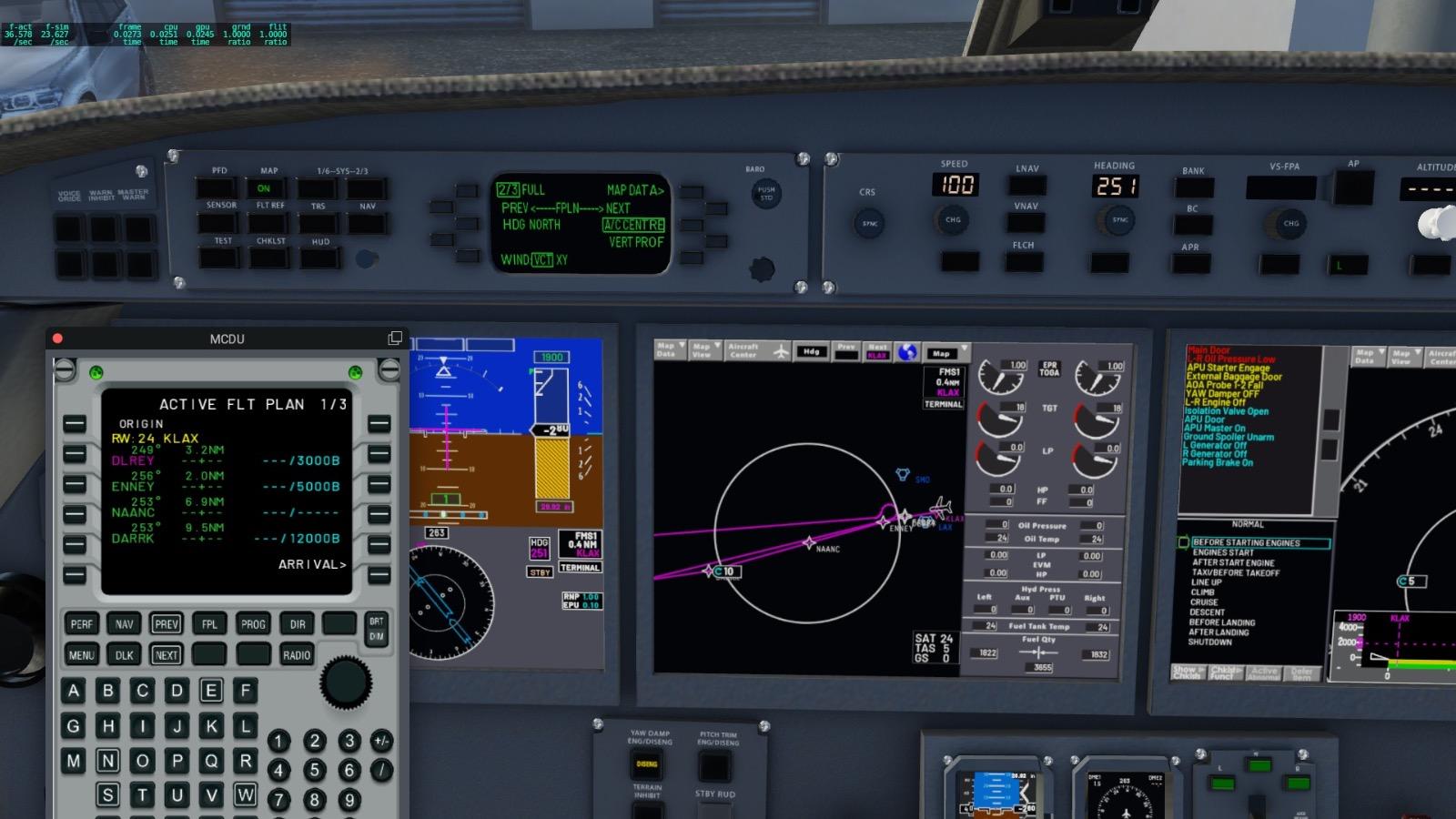 FMC Incorrectly Plots SID route from KLAX (Adds extraneous waypoint ...