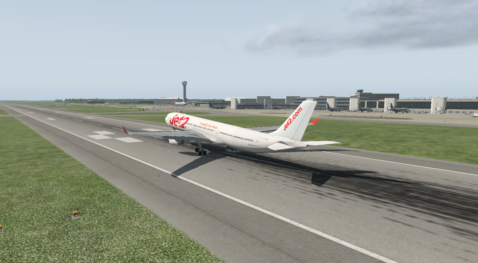 Jet2 livery for freeware A330-343 RR - Aircraft Skins - Liveries - X ...