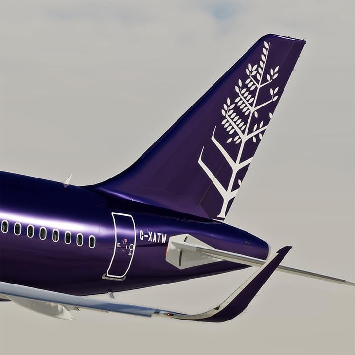 Toliss A321neo Titan Airways (Four Seasons livery - G-XATW) - Toliss ...