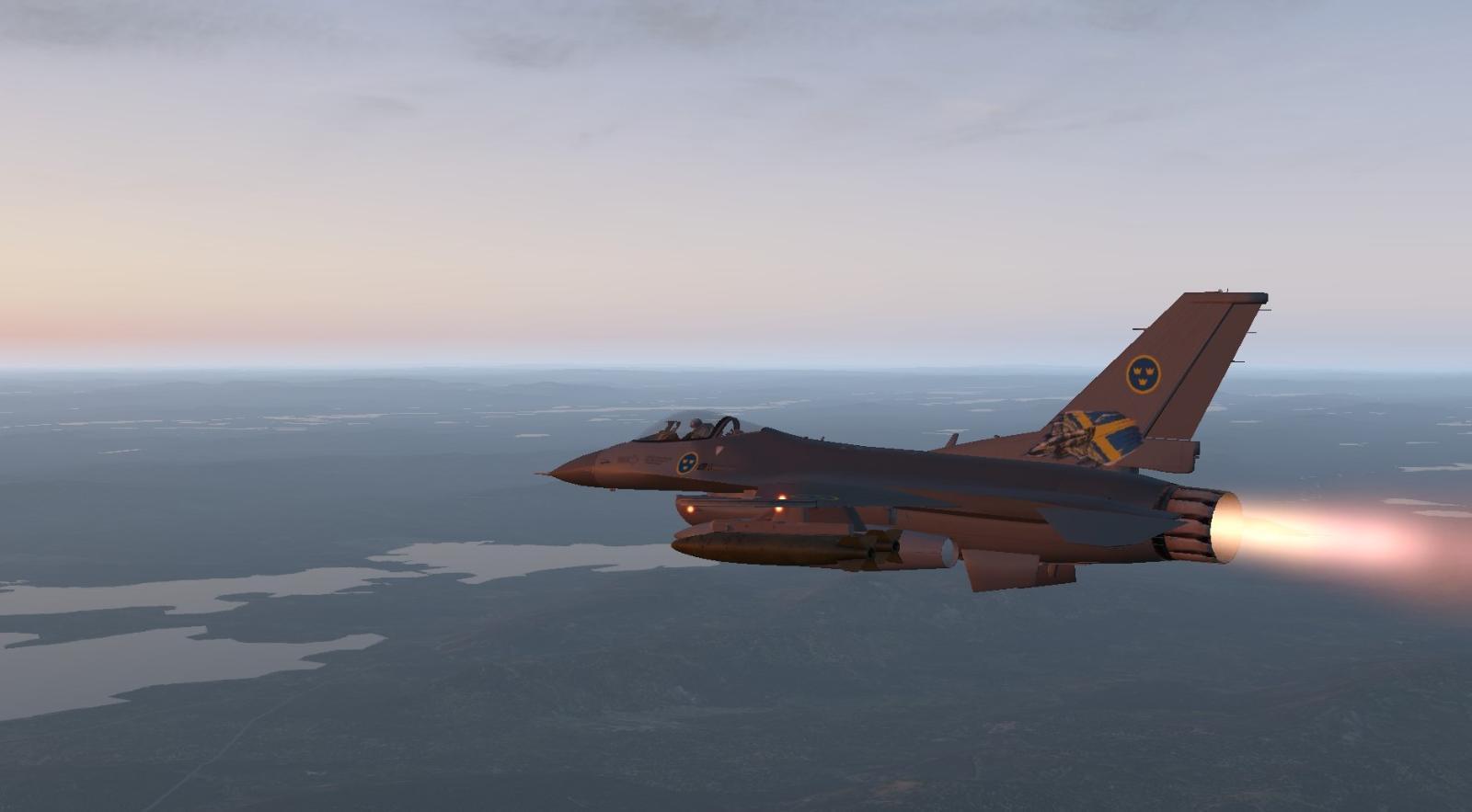 Swedish F-16 Pack JCS (Fictional) - Aircraft Skins - Liveries - X-Plane ...