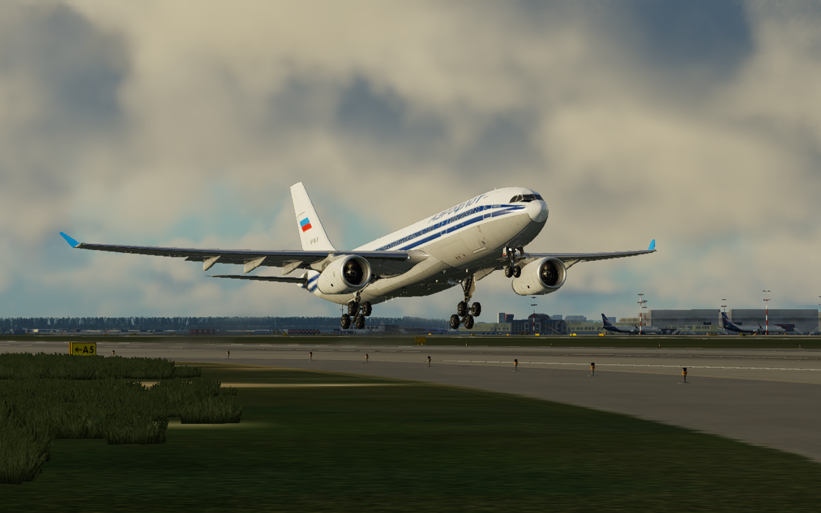 Soviet Aeroflot Livery for Default A330-300 and X-Works A330-900neo ...
