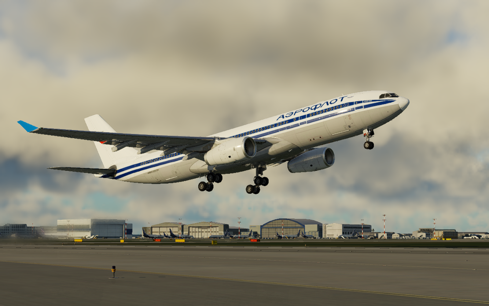 Soviet Aeroflot Livery for Default A330-300 and X-Works A330-900neo ...