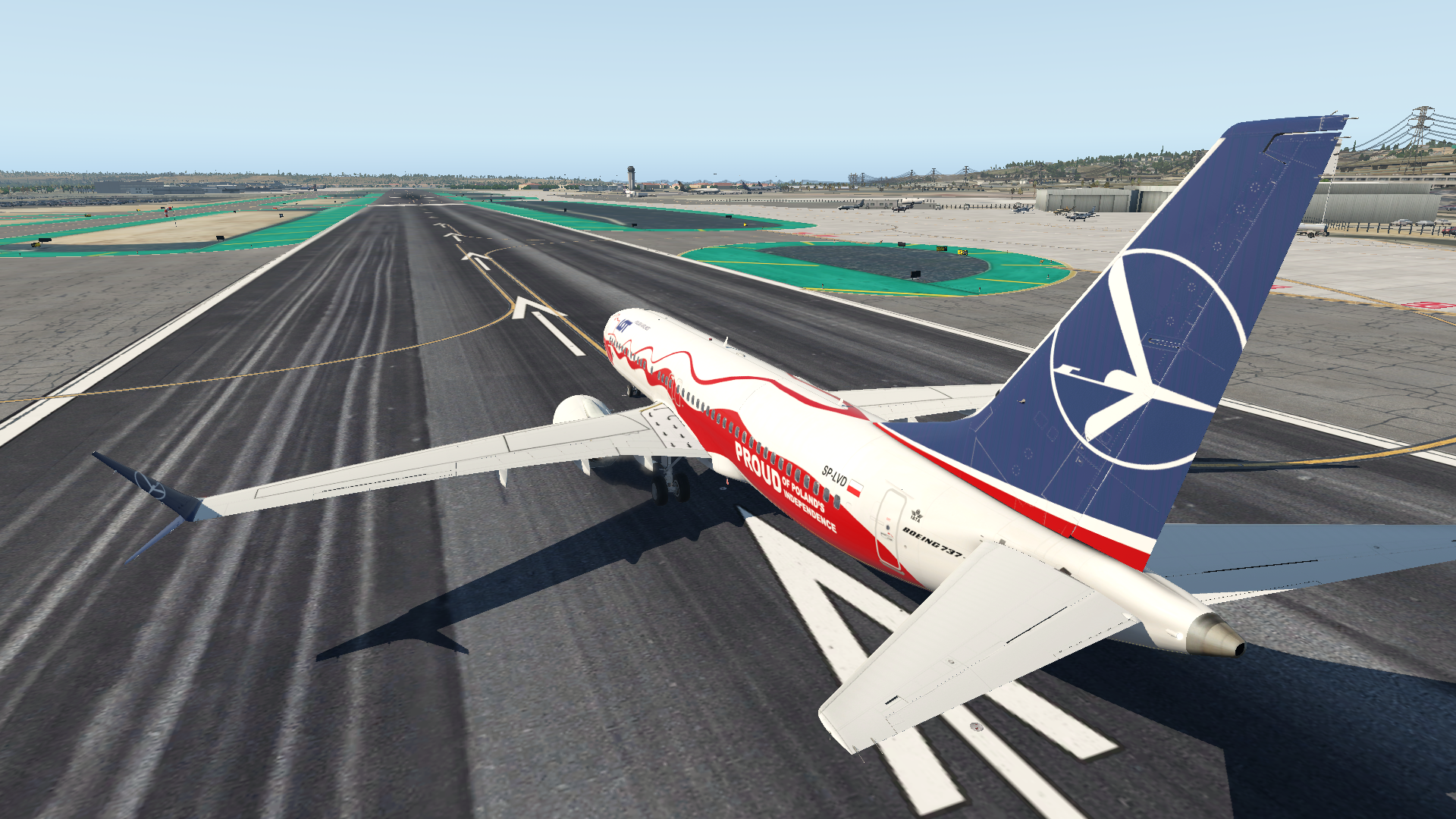 LOT Polish Airlines SP-LVD - Boeing 737-MAX8 - Zibo 737 - X-Plane.Org Forum