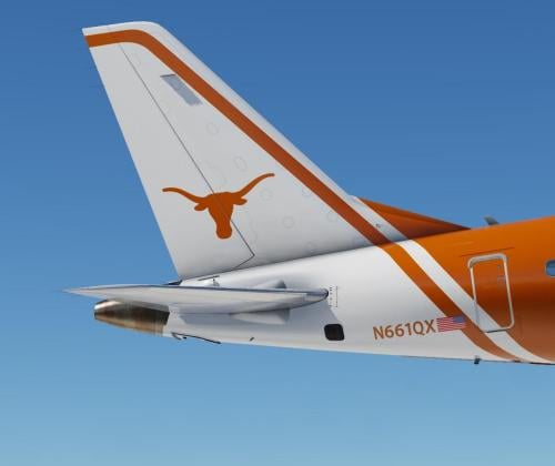 Alaska by Horizon University of Texas at Austin (Fictional) Livery for ...