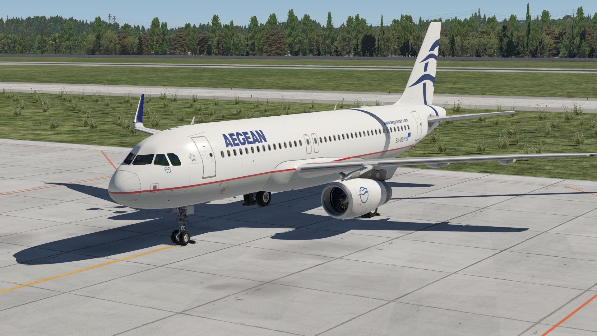 Aegean SX-DGY A320CEO Toliss IAE - Toliss A320 - X-Plane.Org Forum